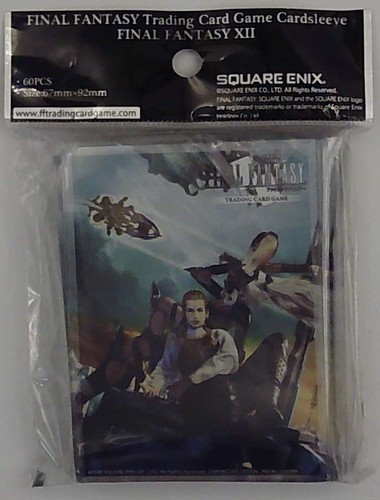 FINAL FANTASY FFXII Fran Balthier Deck Protector Sleeves 60ct Standard ...