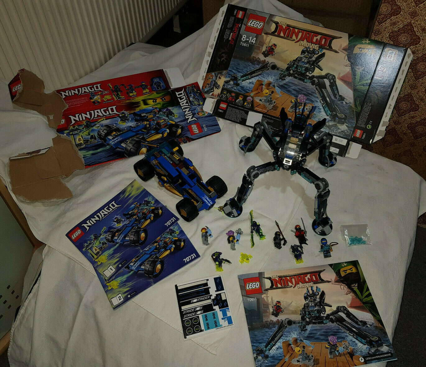 LEGO Nya's Wasser-Walker - 70611 NINJAGO + LEGO NINJAGO 70731 - Jay ...