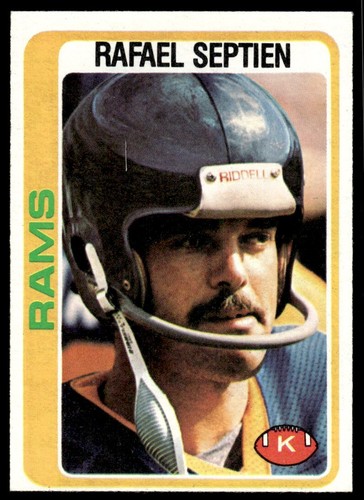 1978 TOPPS RAFAEL SEPTIEN B RC LOS ANGELES RAMS #312 | eBay