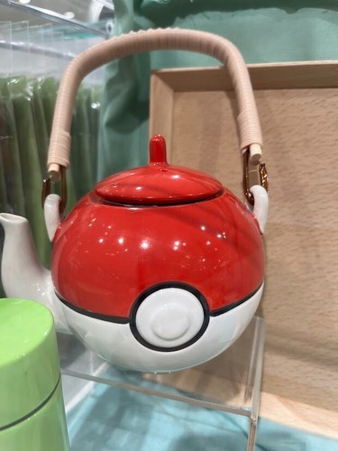 Pokemon Center Original Monster Ball Teapot Japan Limited Cafe 330g | eBay
