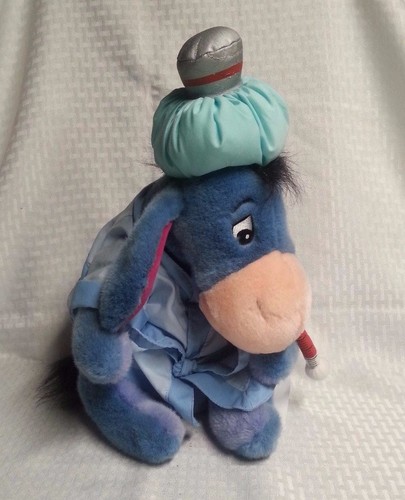 Winnie The Pooh Get Well Eeyore Plush 13" Stuffed Animal Disney ...