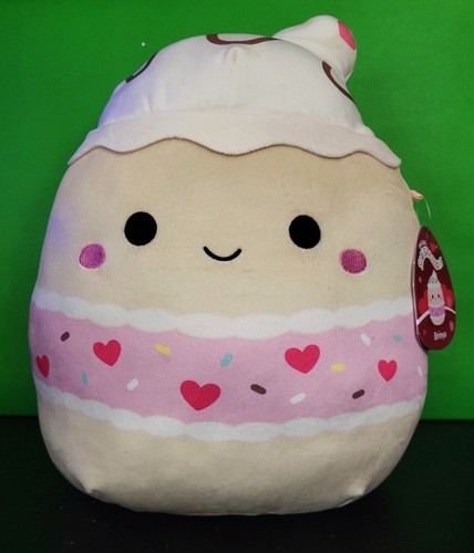 Squishmallows Brinya Pink Cake 12" Plush | eBay