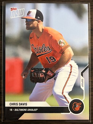 2020 Topps Now #OD-5 Chris Davis Baltimore Orioles | eBay