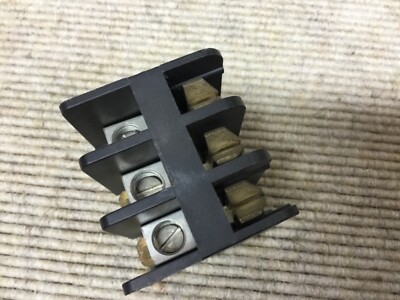 204B4153APG2 GE 8000 Line MCC 3 point power terminal block, female ...