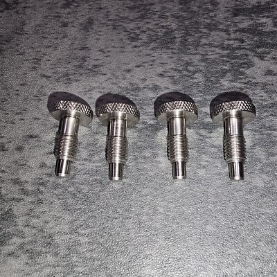 Locking SS Knurled Spring Pin Set (4) Upgrade For REP X PEPIN Dumbbells ...