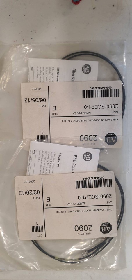 New AllenBradley 2090-SCEP0-3/E Sercos Fiber Cable, 0.3M. | eBay