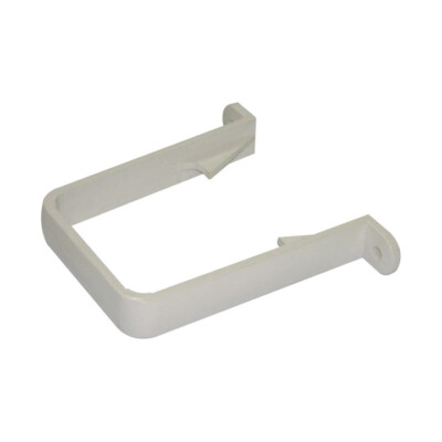 Square Line Static Caravan Gutter Downpipe Clip White Guttering ...