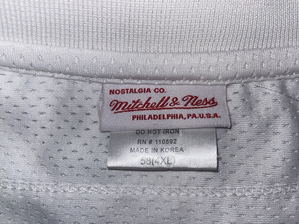 Jack Lambert Mitchell & Ness Pittsburgh Steelers #58 White Jersey Size ...