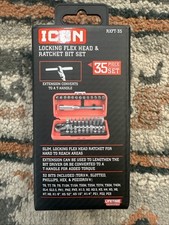 ICON (58074) RXFT35 Locking Flex Head Ratchet Bit Set ( ) for sale ...