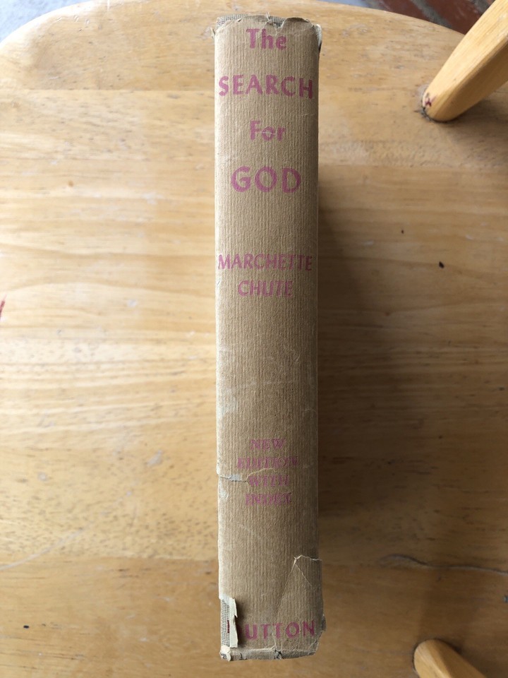 The Search For God By Marchette Chute Vintage 1953 Hardcover Fair ...