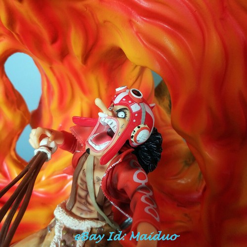 One Piece Usopp Statue Resin Figurine Fire Bird Model GK Collections ...