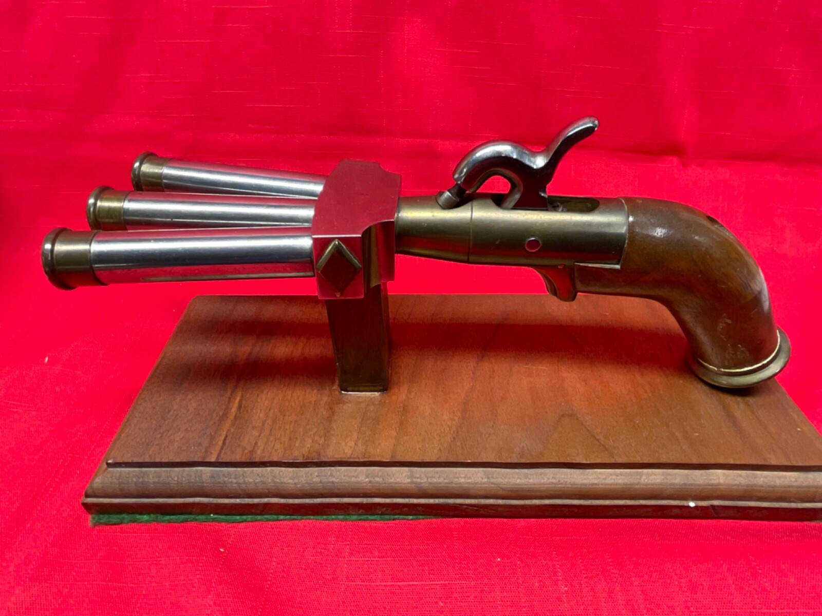 CMC / Classic Arms Or Small Black Powder Pistol - WOOD DISPLAY STAND ...