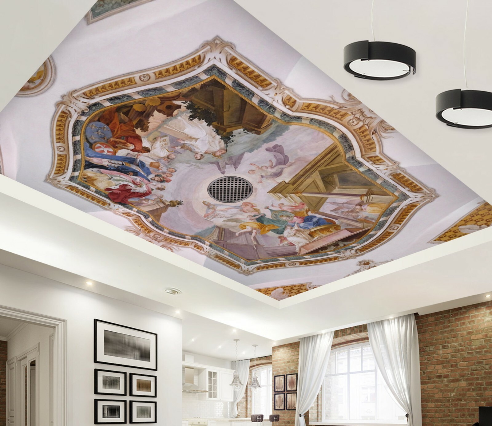 3D Heaven Gate A362 Ceiling WallPaper Murals Wall Print Decal Deco AJ ...