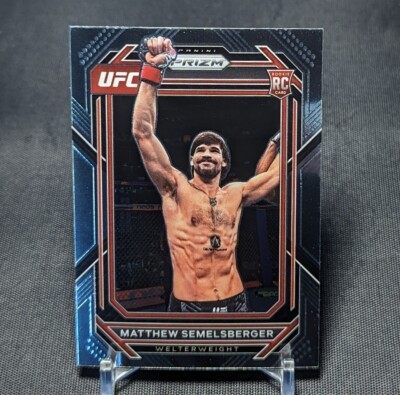 Matthew Semelsberger Rookie RC 2023 Panini Prizm UFC Card #152 | eBay