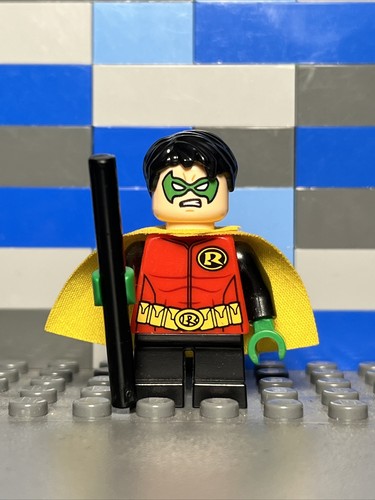 LEGO Robin Minifigure Batman DC Super Heroes 76013 sh091 sh0091 CMF Lot ...