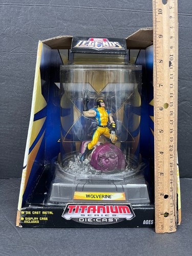 Marvel Legends Micro Machines Titanium Series Die-Cast Wolverine Figure ...