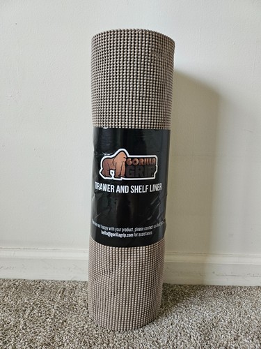 Gorilla Grip Drawer Shelf and Cabinet Liner Beige 20 in x30 ft | eBay