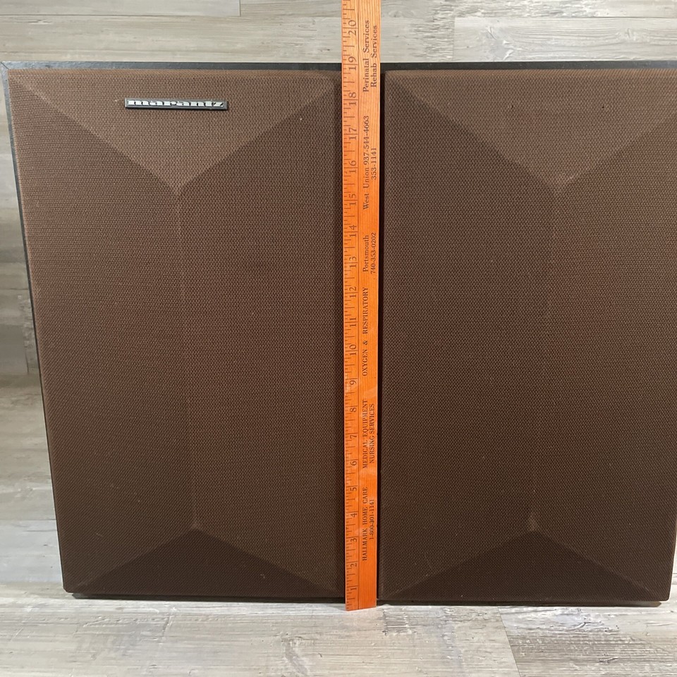 Pair (2) Marantz HD440 Stereo Speakers High Definition HTF READ ...
