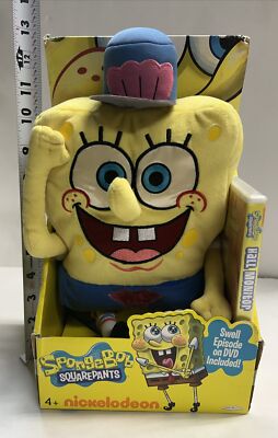 Nickelodeon Spongebob Jakks Pacific Plush & Hall Monitor Dvd RARE 2010 ...