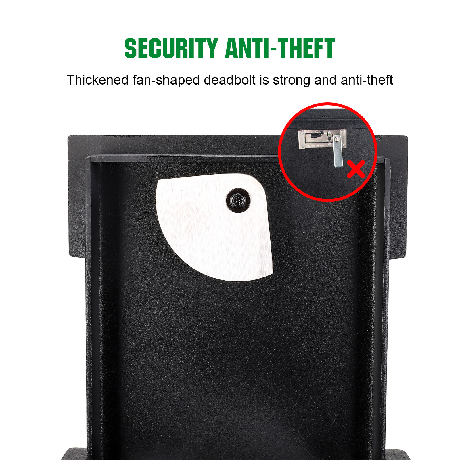 Center Console Safe Lock Vault GUN Storage w/ LED For 2014-2021 TOYOTA ...