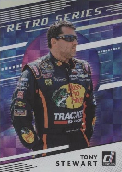 2021 Panini Donruss NASCAR - Retro Series Checkers #RS3 Tony Stewart ...