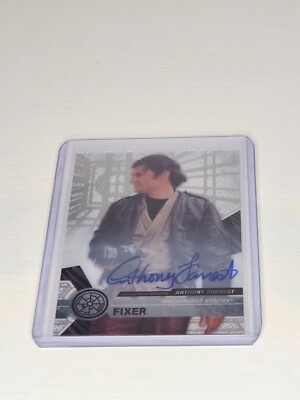Star Wars 2017 Topps High Tek Auto Autograph Signature Anthony Forrest ...