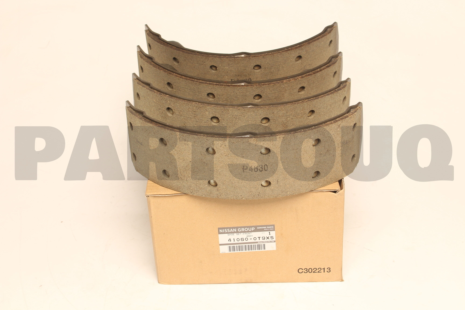 410600T9X5 Genuine Nissan SHOE SET-FRONT 41060-0T9X5 | eBay
