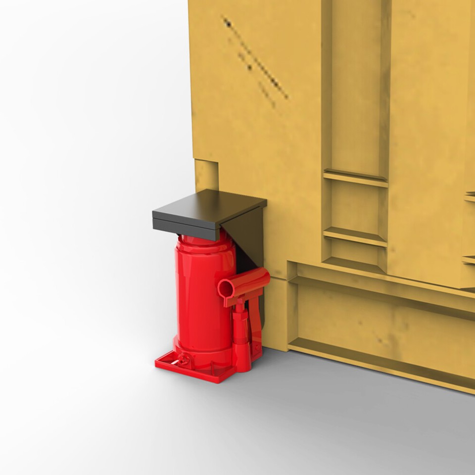 Thicken Shipping Container Jack Lug, Jack Leveling Attachment 74000 LBS ...