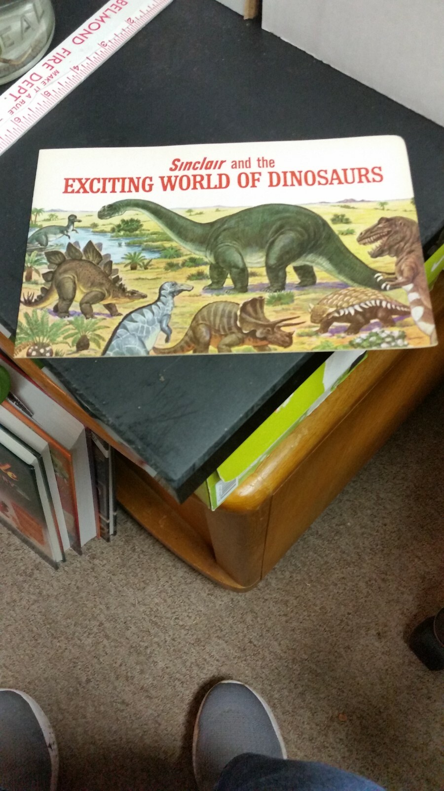 Sinclair and the Exciting World of Dinosaurs Booklet Adv Premium 1967 ...