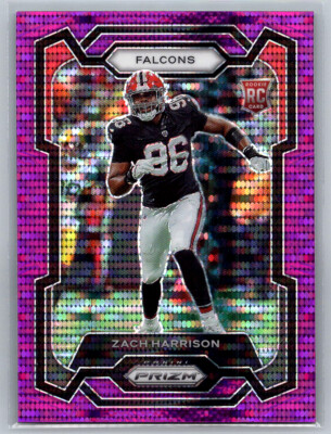 # 306 Zach Harrison Rookie Atlanta Falcons 2023 Panini PURPLE Prizm | eBay