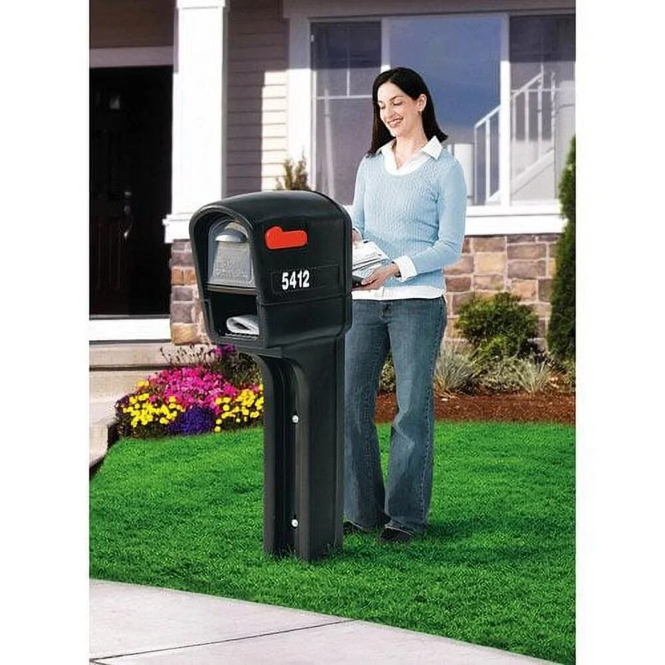 Step2 MailMaster Plus Plastic Mailbox with Black Finish | eBay