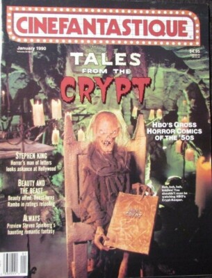 Cinefantastique vol. 20 # 3 VG - Tales From The Crypt Magazine 1990 | eBay