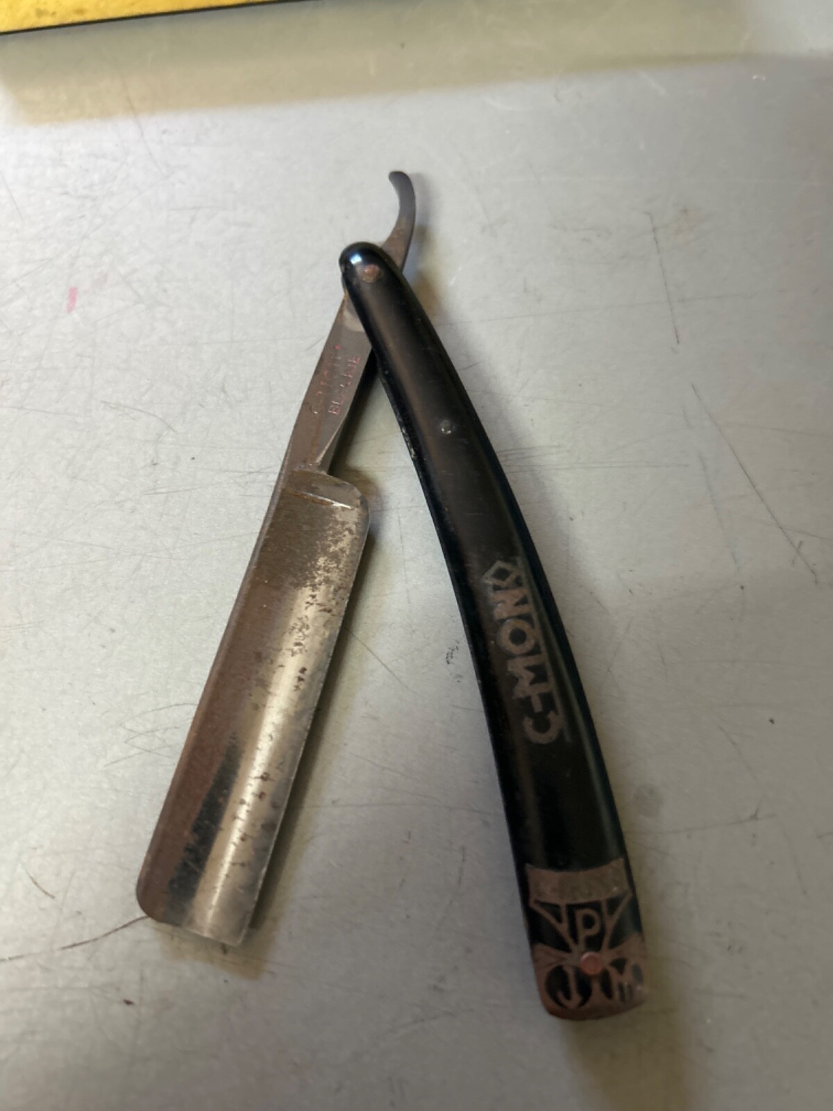 Vintage Peter J. Michels C-Mon Blackie Straight Razor | eBay