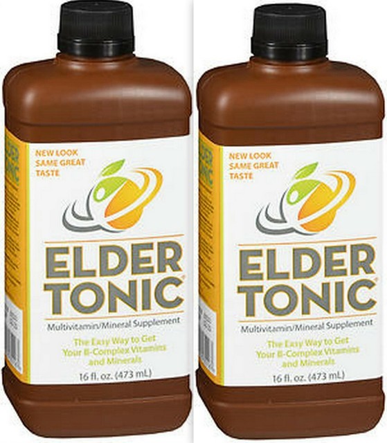 Eldertonic Multivitamin Mineral Supplement Liquid 16oz for sale online ...