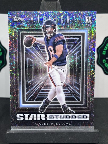 CALEB WILLIAMS 2024 Topps Midnight Star Studded SS-1 Winter Solstice ...