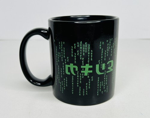 Matrix Reloaded Coffee Mug Cup Movie Promo by Warner Bros. 2003 *NO ...