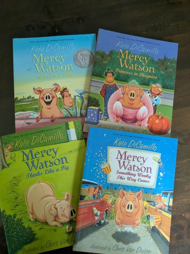 Lot 4 Mercy Watson PB books by Kate DeCamillo Volumes l 2 4 5 6 EUC | eBay