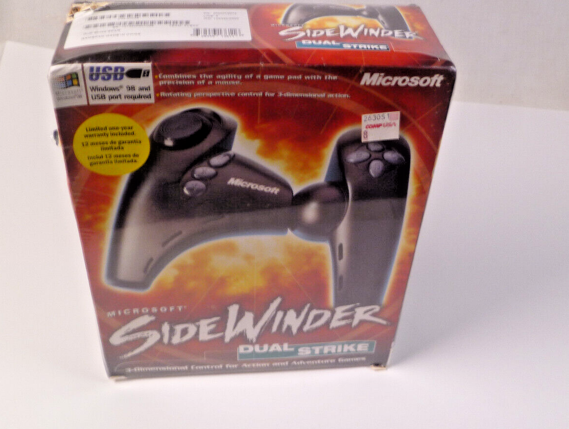 Microsoft SideWinder Dual Strike (C3200006) Gamepad for sale online | eBay