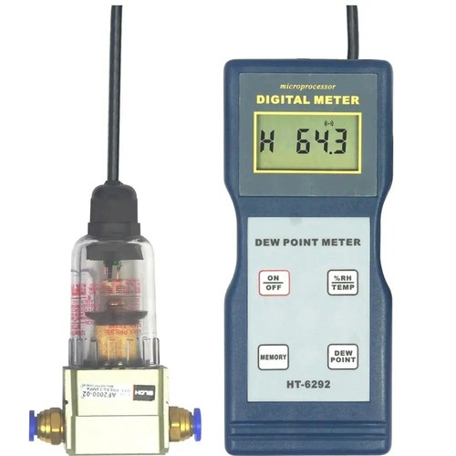 Handheld Dew Point Meter Portable Analyser HT-6292 Humidity Measuring ...
