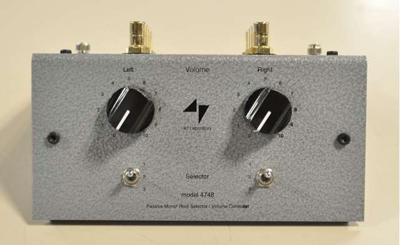 47 Laboratory 4748 Model Passive Mono Input Selector Controller ...