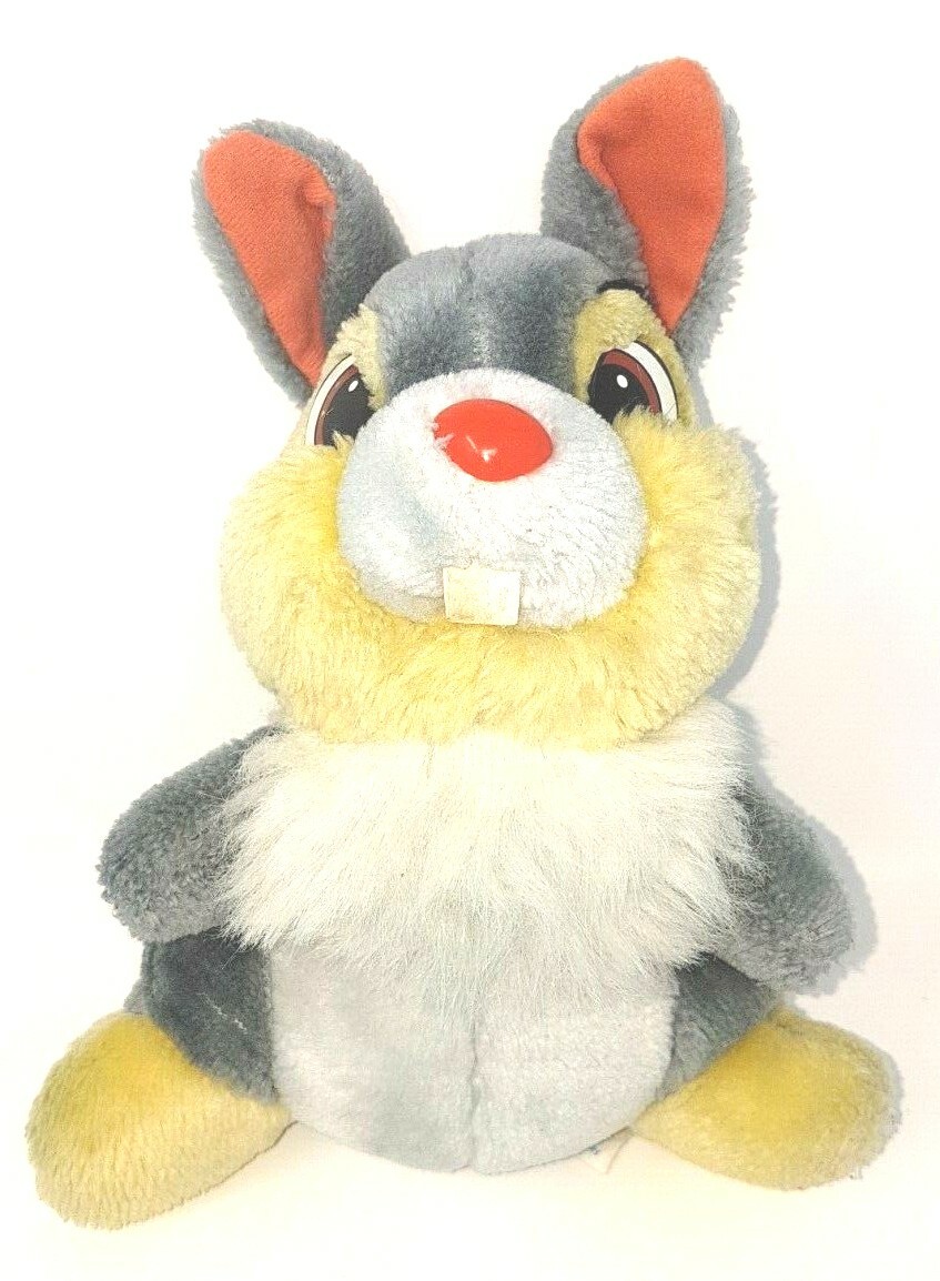 Vintage Disney Thumper Bunny Rabbit from Bambi Soft Toy Beanie teddy ...