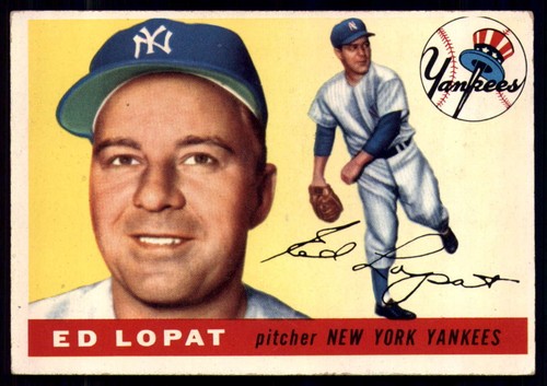 1955 Topps #109 Ed Lopat EX++ Yankees ID:56888 | eBay