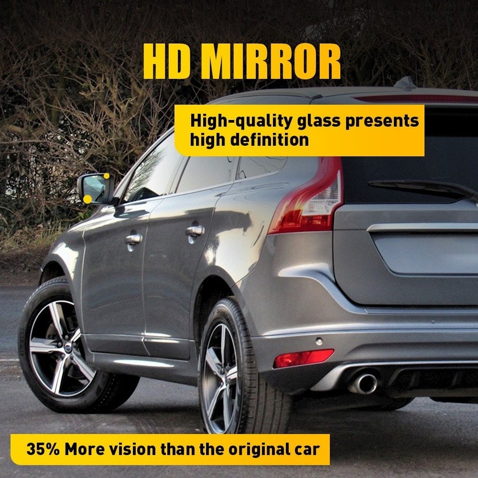 Driver Heated Mirror Glass Fit Volvo XC60 2010-2017 GA-VO1107 Front ...