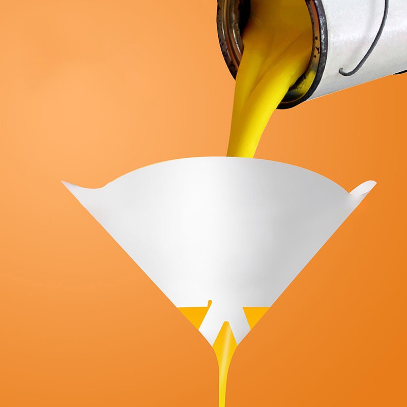 50Pc Paint Filter Paper Purifying Straining Cup Funnel Disposable Paper ...