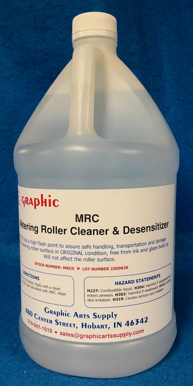 MRC METERING ROLLER CLEANER & DESENSITIZER ***BEST MRC MADE*** 1 GALLON ...