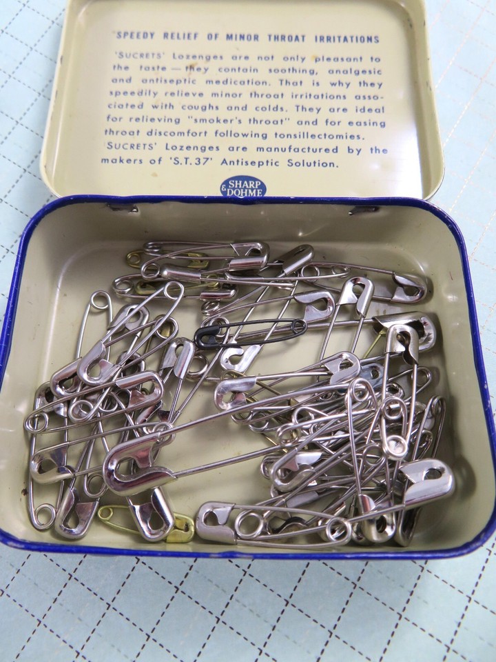 Vintage Home Economics Class Sewing Starter Kit Mixed Lot Used Partial ...