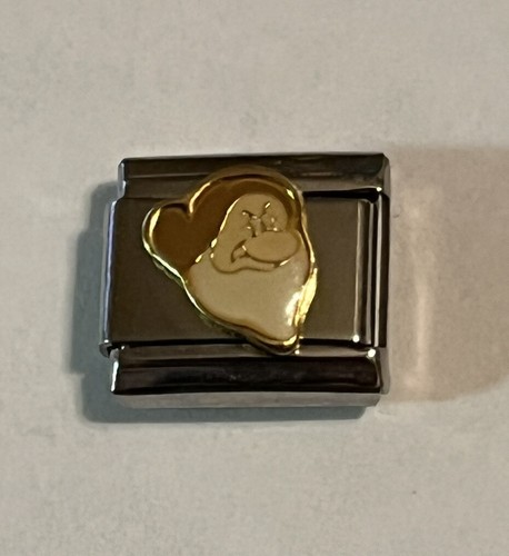 Grumpy From Snow White & The Seven Dwarves - 9mm Link For Italian Charm Bracelet | eBay