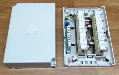 KAUDEN 201D 20 PAIR IDC CONNECTION JUNCTION BOX FOR TELEPHONE CABLE ...