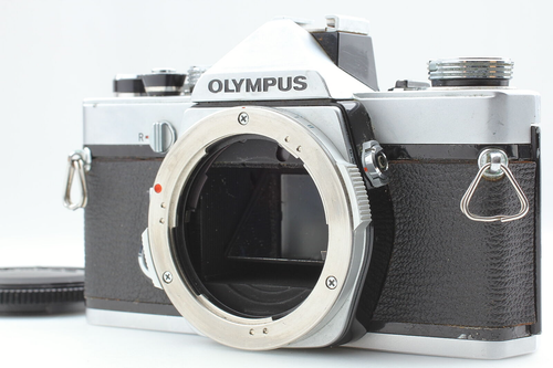 [For Parts] Olympus OM-1 Silver 35mm SLR Film Camera From JAPAN #1837 ...