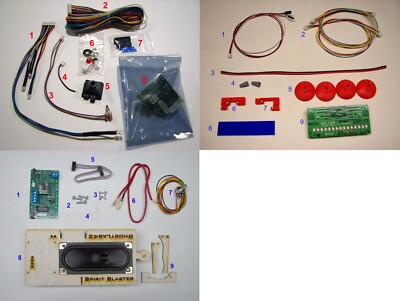 THREE Upgrade kits for your Small Spirit Halloween Proton Pack ...